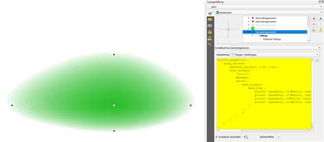 Polygon Can The ArcGIS Solution For Uneven Buffering Be Achieved In QGIS Version Uneven