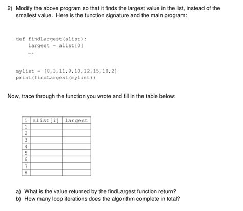 Solved Lab Exercise Python Programming Linear Search The Chegg