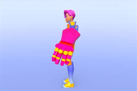 Robotic Humonoid Cyborg Character