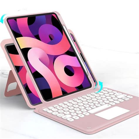 Pink Ipad Air Case With Keyboard