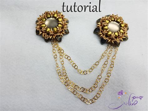 Bead Weaving Patterns Beading Tutorial Beadwork Tutorial Beaded Pendant Tutorial Beaded