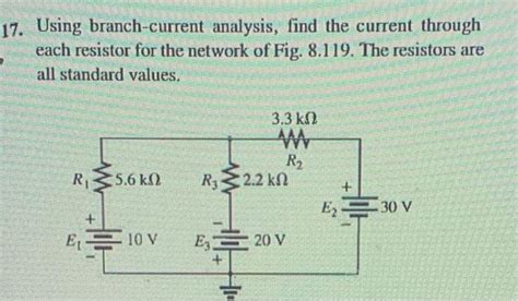 solved 7 using branch current analysis find the current