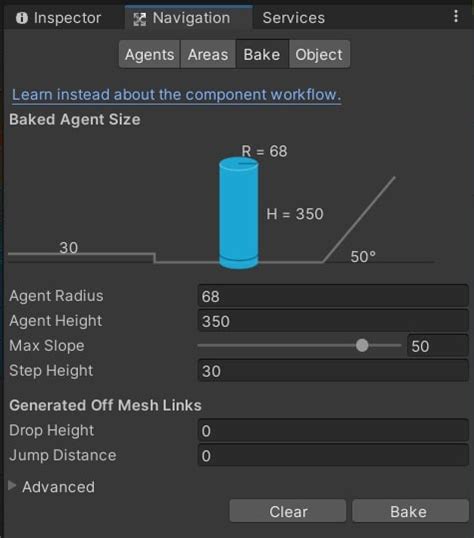 Navmesh Problems With Raised And Inclined Surfaces Runity3d