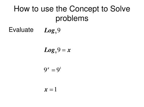 PPT Logarithms And Logarithmic Functions PowerPoint Presentation ID