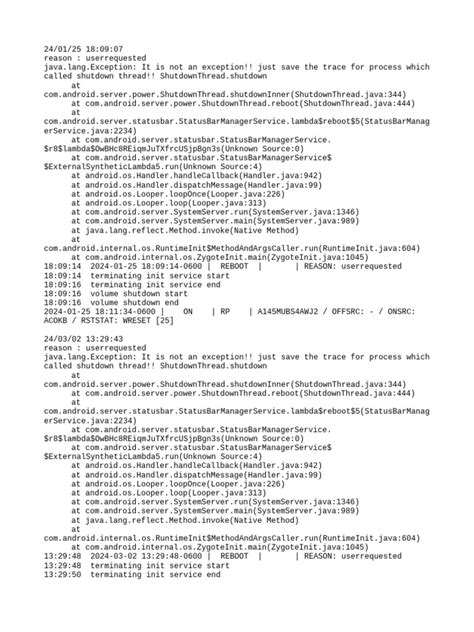 Power Off Reset Reason Backup Pdf Java Programming Language