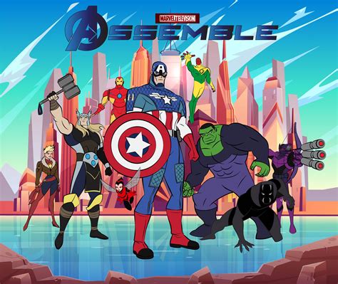 Avengers Cartoon Characters