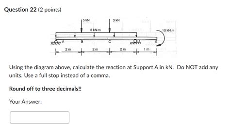 Solved Question 22 2 ﻿points ﻿using The Diagram Above