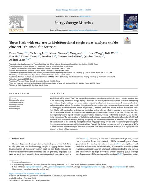 Pdf Three Birds With One Arrow Multifunctional Single Atom Catalysts
