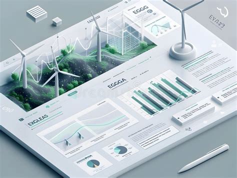 Corporate Report Highlighting Esg Metrics In The Renewable Energy