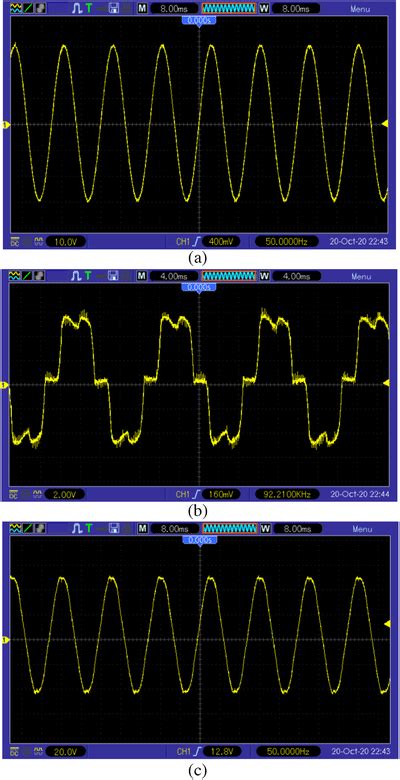 Waveform Of A PCC Voltage B Load Current And C Source Current In Download Scientific