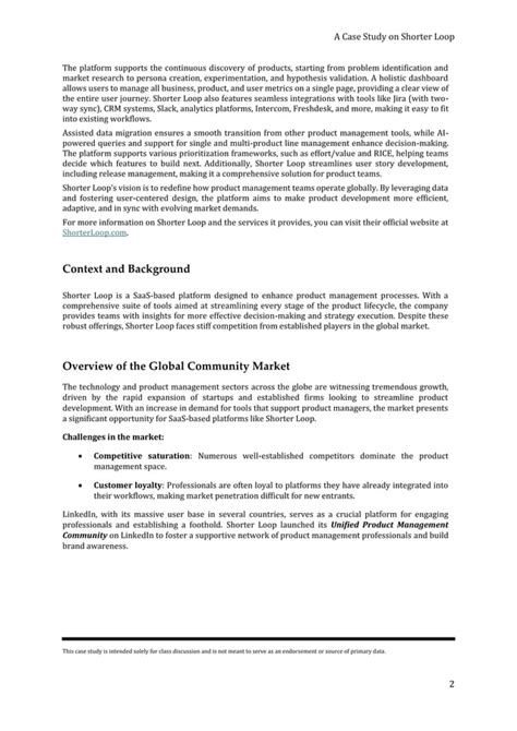 Shorter Loops Global Vision Expanding Horizons And Creating A Unified