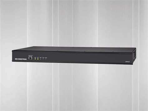 Cp4 R El Nuevo Procesador Crestron Grupo Cmm