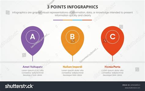 Points Stages Infographic Concept Right Stock Vector Royalty Free Shutterstock