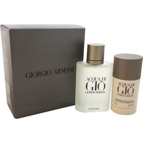 Giorgio Armani Acqua Di Gio T Set 2 Piece Citrus Rosemary Spice
