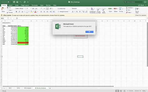 GitHub Ahmed VBA Stock Analysis The VBA Script In This Project Analyzes Large Data Sets