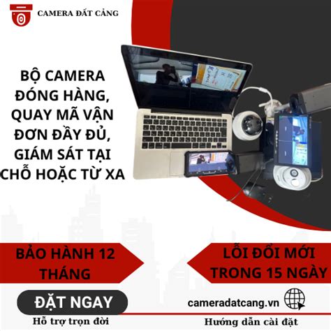 Bộ Camera Quay Mã Vận đơn đầy đủ Giám Sát Tại Chỗ Qua Màn Hình Từ Xa