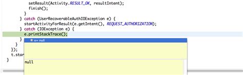 Java How Can Null Exception Enter Try Catch Branch Stack Overflow
