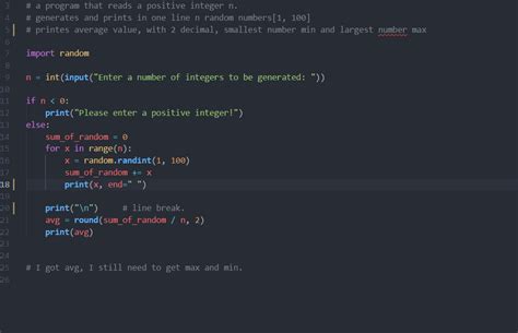 Python How Do I Print The Smallest And Largest Number Of N Random