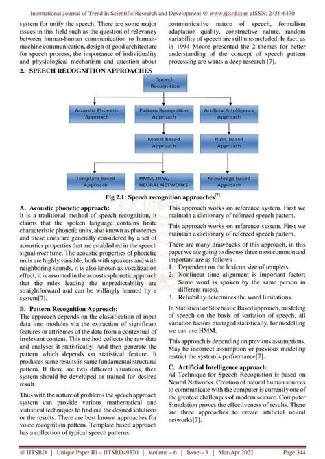 A Survey On Speech Recognition With Language Specification Pdf