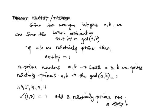 lecture in bezout s theorem and diophantine equation elementary
