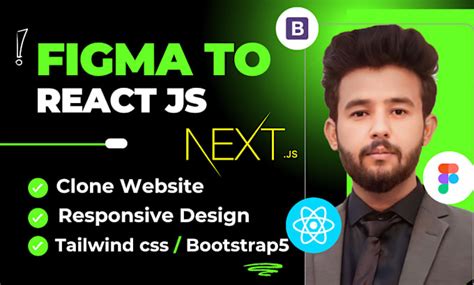 Convert figma to next js figma to reactjs tailwind css bootstrap5 ...