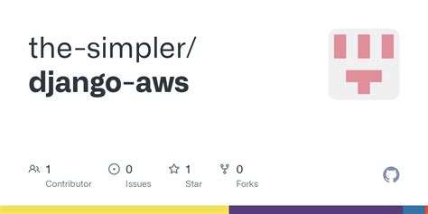 github the simpler django aws