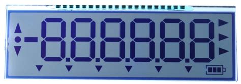 Monochrome Liquid Crystal Display Module Segment Lcd Screen Panel