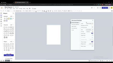 how to fix the document size in lucidchart in 2024 youtube
