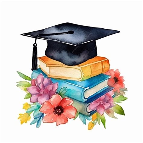 Premium Photo A Drawing Of A Flower With A Long Stem And A Flower Bud