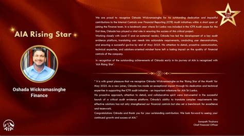 🌟 Honored And Grateful 🌟 I Am Truly Humbled To Be Recognized As The Aia