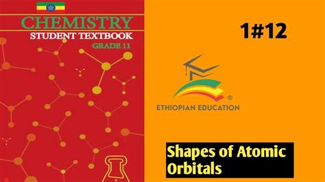 Ethiopian Grade 11 Chemistry 1 12 Shapes Of Atomic Orbitals