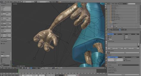 Rigging Causes Strange Extrusions Animation And Rigging Blender Artists Community