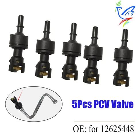 5pcv Valve Connector 12625448 For 20t Ldk Cobalt Hhr Verano Solstice