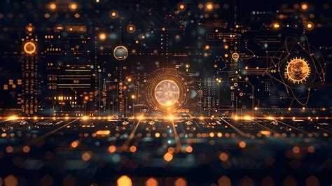 Premium Photo Visual Representation Of Quantum Computing Processes Through Textured Patterns