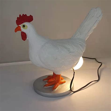 Chicken Egg Lamp3d Chicken Table Lamp Led Egg Lampfunny Resin Chicken Night Light With Usb，a