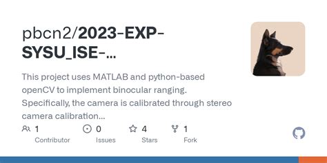 github pbcn2 2023 exp sysu ise implementation of binocular ranging