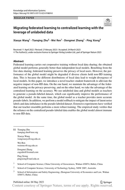 Migrating Federated Learning To Centralized Learning With The Leverage Of Unlabeled Data