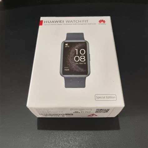 Smartwatch Huawei Watch Fit SE Special Edition Black Fesyen Pria Jam Tangan Di Carousell