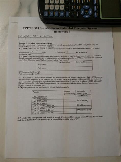 Solved Cpeee 323 Introduction To Embedded Computer Systems