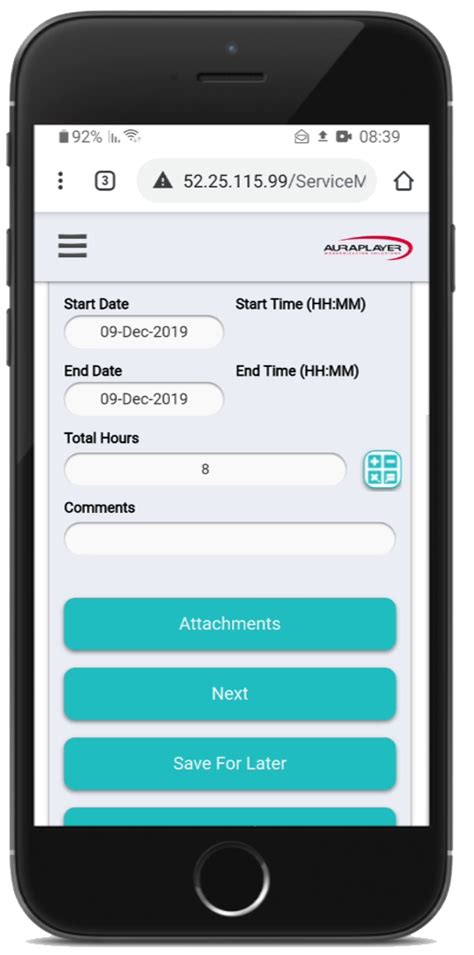 Oracle Leave And Absence Mobile Application Auraplayer