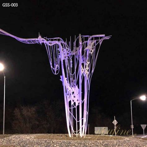 Large Stainless Steel Public Roundabout Sculpture Stainless Steel