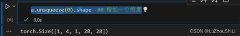【pytorch】维度变换 矩阵维度变换 csdn博客