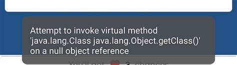 Attempt To Invoke Virtual Method Error Discuss Kodular Community