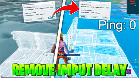 How To Remove IMPUT DELAY In Fortnite EDIT X FASTER YouTube