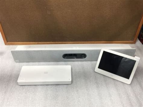 Cisco Cs Codec Plus Conference Webex Room Kit Cs Kitplus K9 No Ac Tested