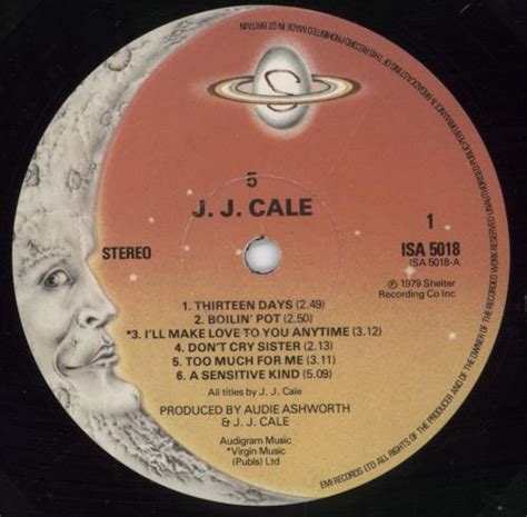 Jj Cale 5 Five Promo Uk Promo Vinyl Lp Album Lp Record 806656
