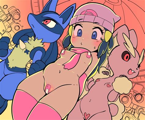 Tory Tory29 Dawn Pokemon Lopunny Lucario Nintendo Pokemon Pokemon Dppt Bad Id Bad