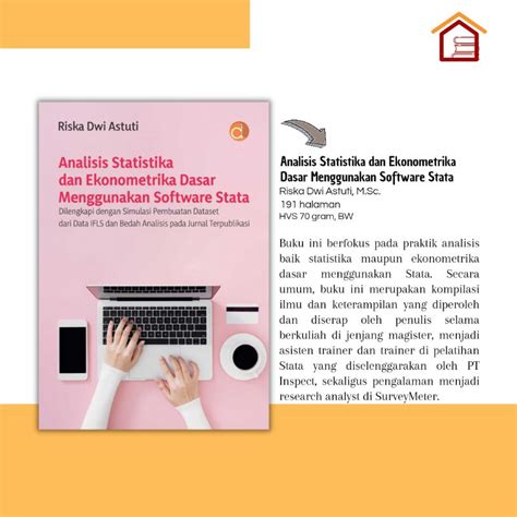 Jual Buku Analisis Statistika Dan Ekonometrika Dasar Menggunakan Software Stata Dilengkapi