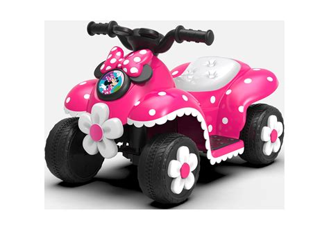 6v Minnie Mouse Quad Battery Powered Ride On Ages 3