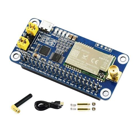 Waveshare Sx1262 Lora Hat For Raspberry Pi 915mhz Frequency Band Darkoct02